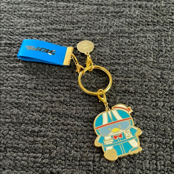 Accessories | Blue And Gold Hello Kitty Character Keychain | Poshmark